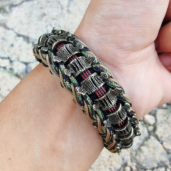Tiger Paracord Bracelet – Boysouls
